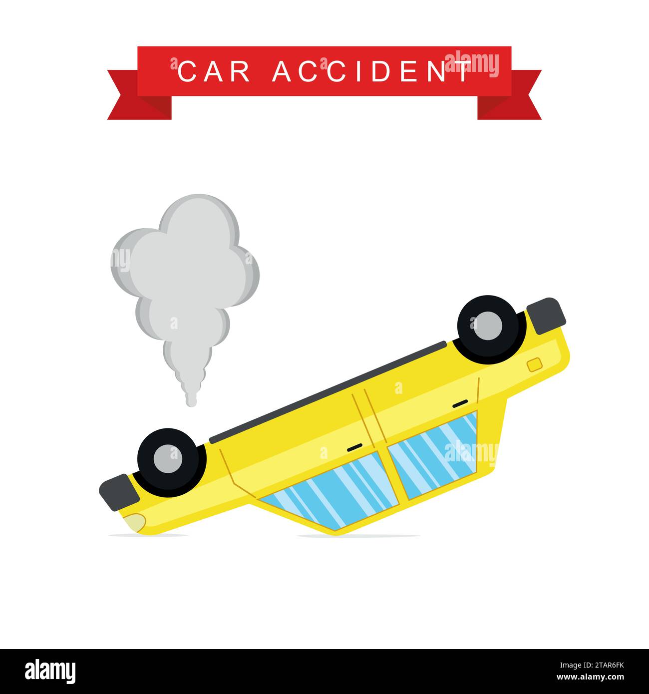 On car crash traffic Stock Vector Images - Alamy