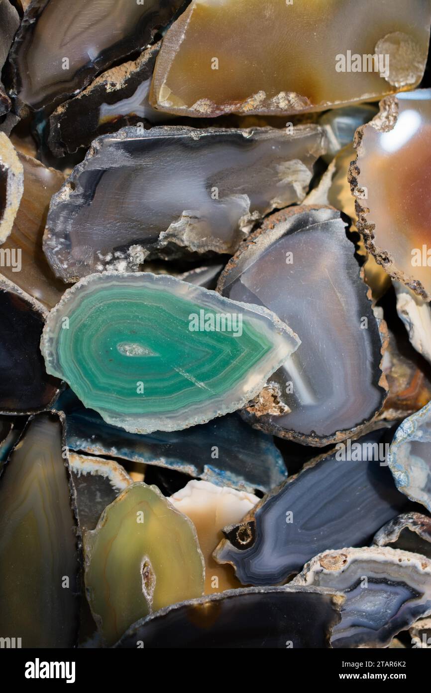 Agate section hi-res stock photography and images - Alamy