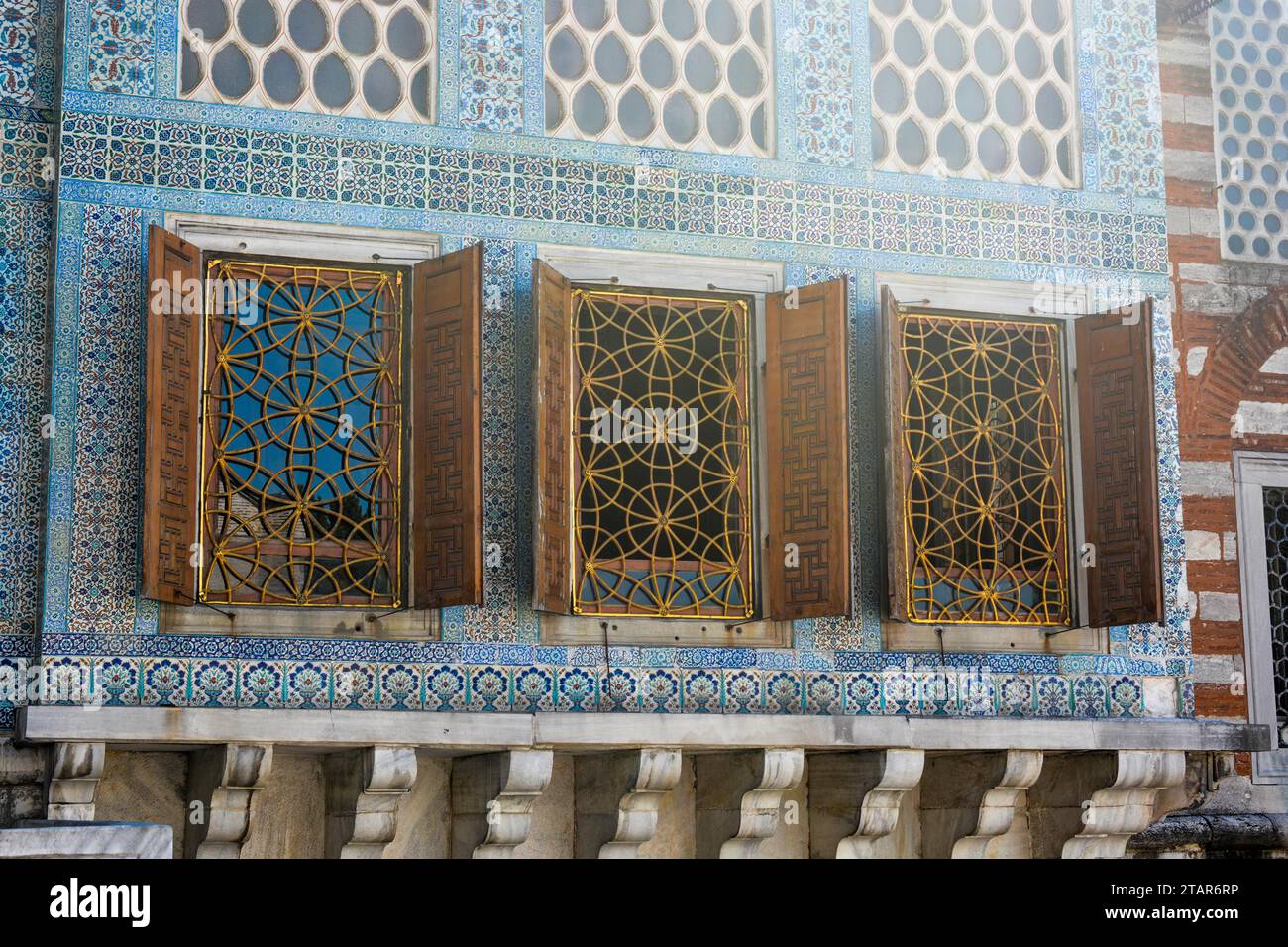 Windows historical buildings istanbul turkey hi-res stock photography ...