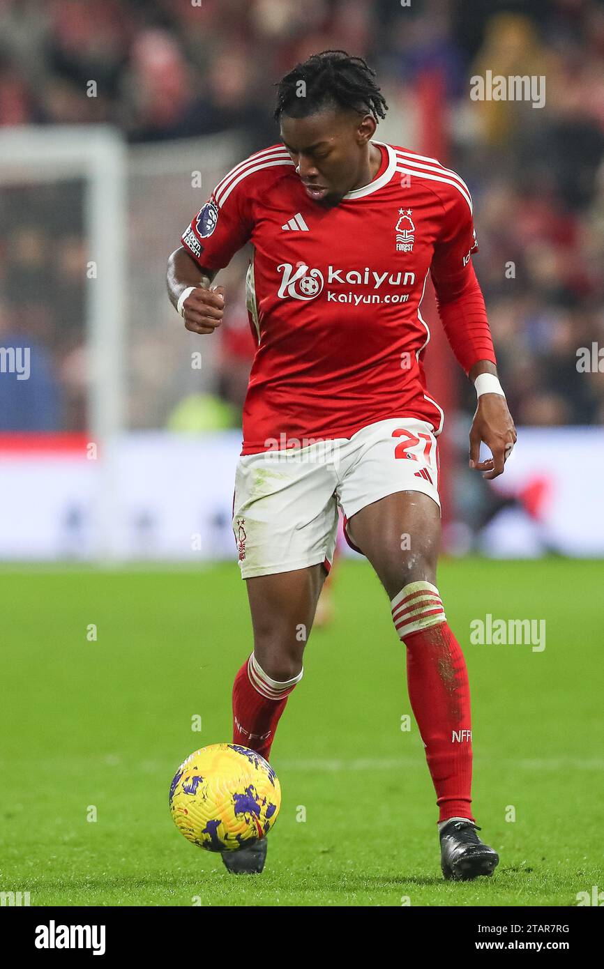 Nottingham, UK. 02nd Dec, 2023. Divock Origi #27 of Nottingham Forest ...