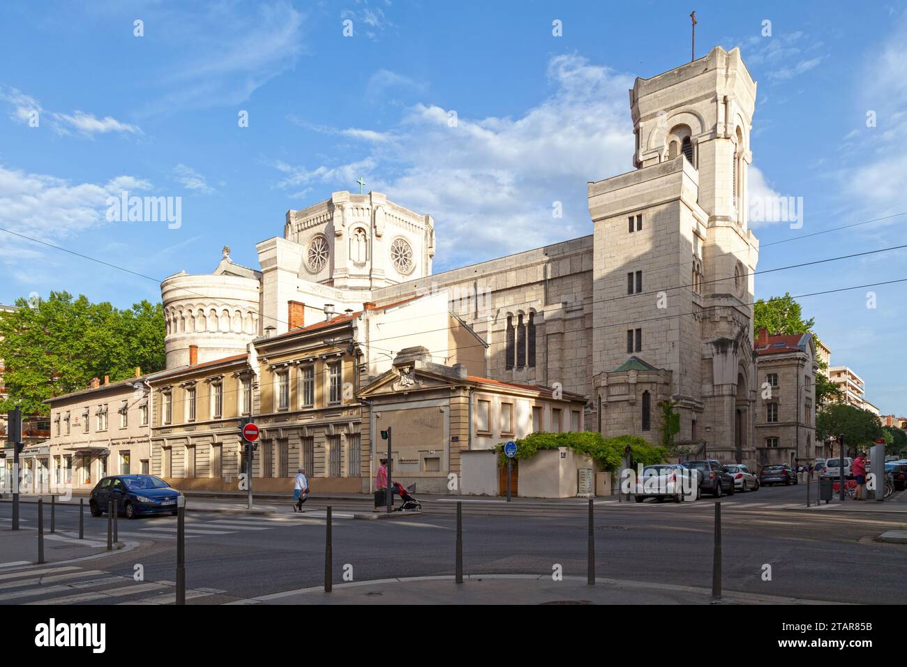 Lyon, France - June 10 2018: The Immaculate Conception Church (French ...