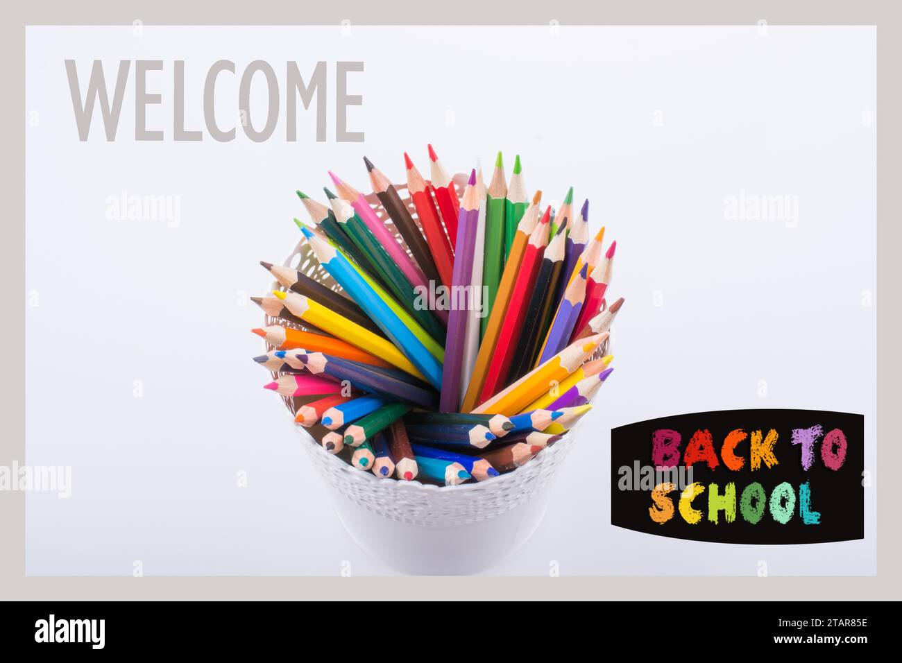 Back to school, education background for invitation, promotion poster ...