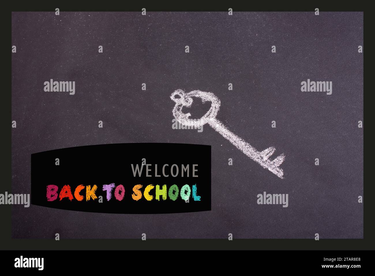 Back to school, education background for invitation, promotion poster ...