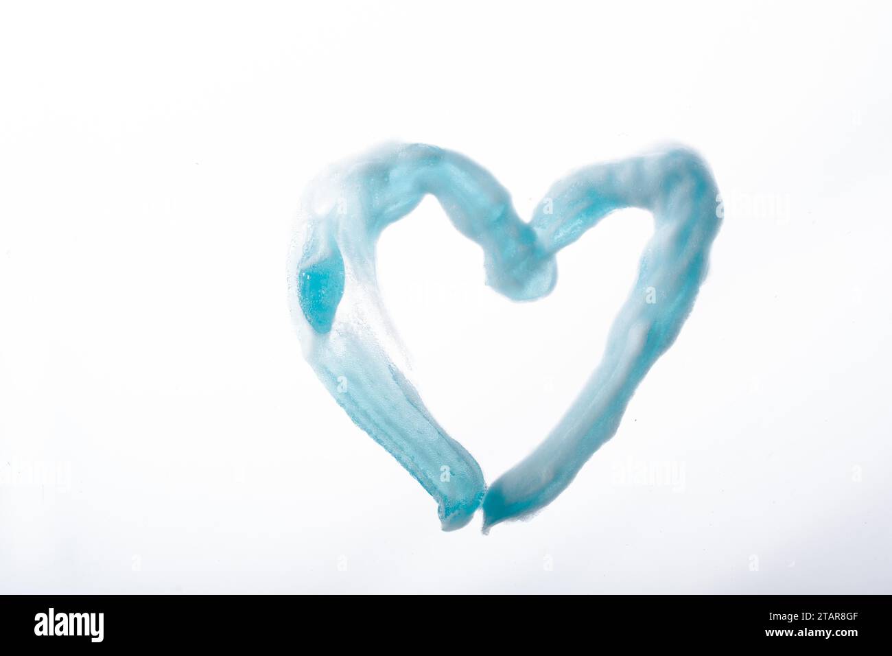 Colorful decorative objects in the shape of a heart Stock Photo - Alamy