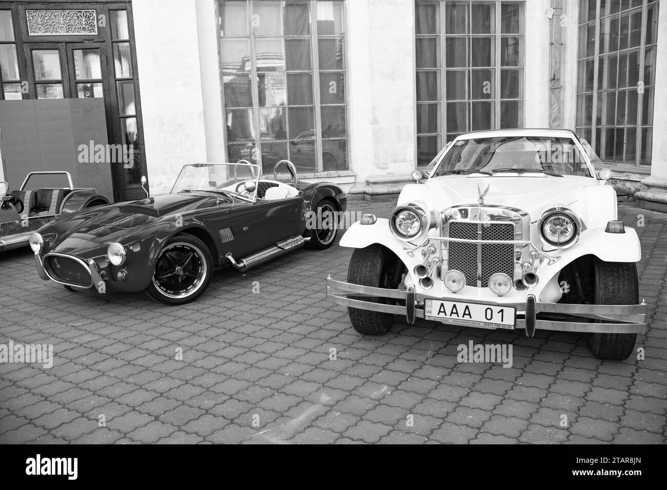 Kyiv, Ukraine - November 02, 2022: retro ac cobra and zimmer golden ...