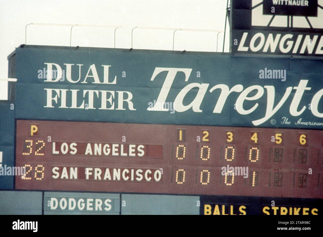 SAN FRANCISCO, CA - MAY 21: General view of the scoreboard during an ...