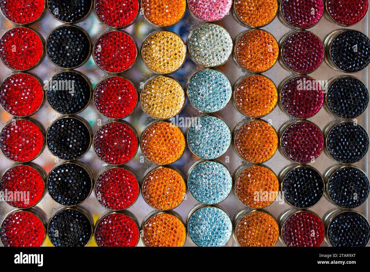 Set of a colorful bright sewing buttons Stock Photo - Alamy
