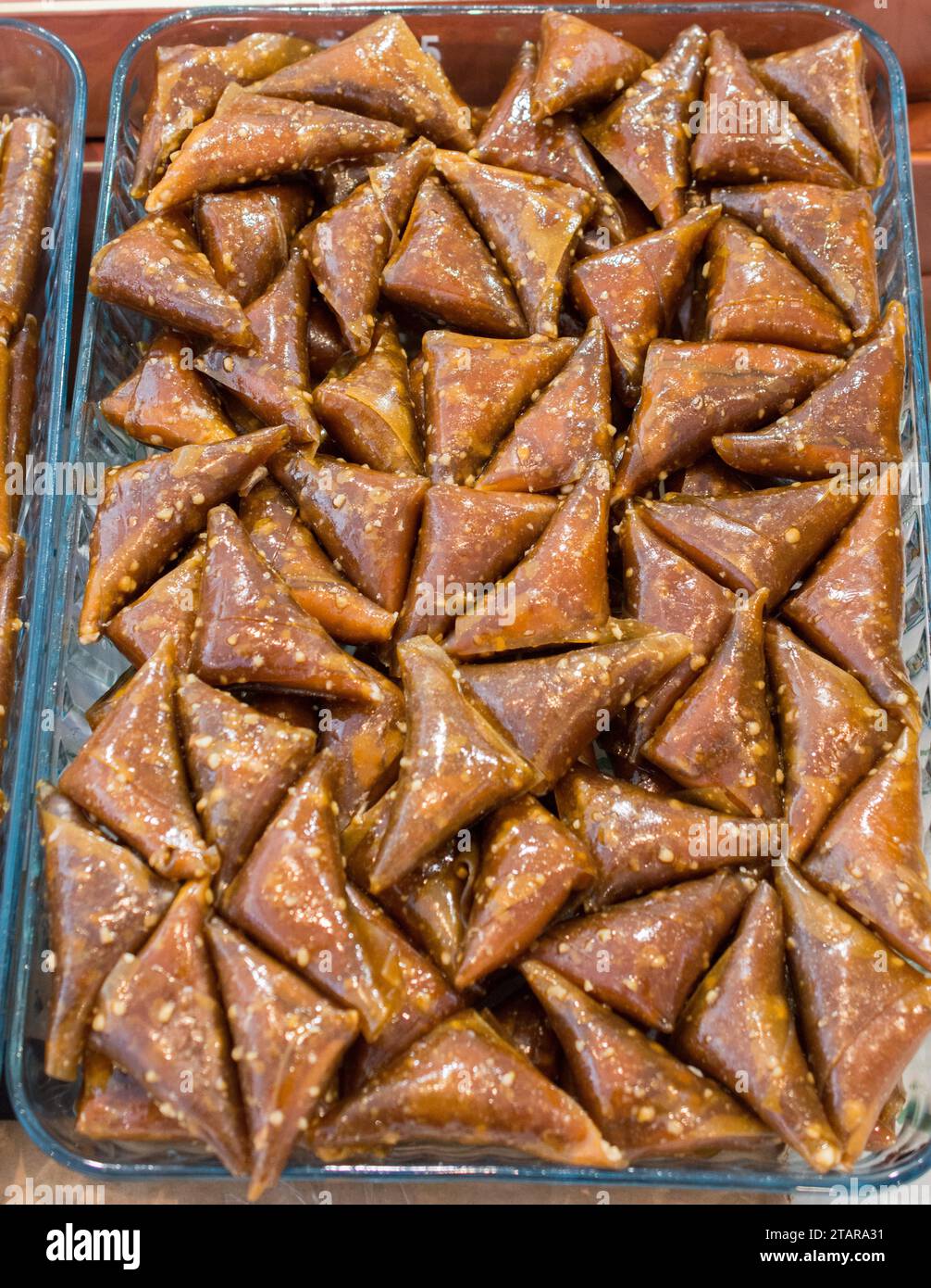 Turkish style fruit dried pulp as snack food Stock Photo - Alamy