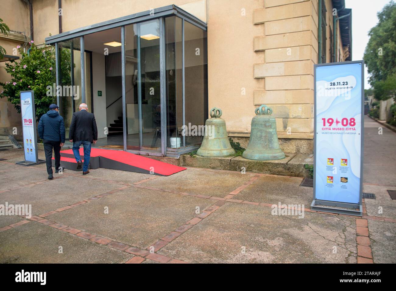 Messina, Italy. 2nd Dec, 2023. The permanent exhibition ''1908 CittÃ ...