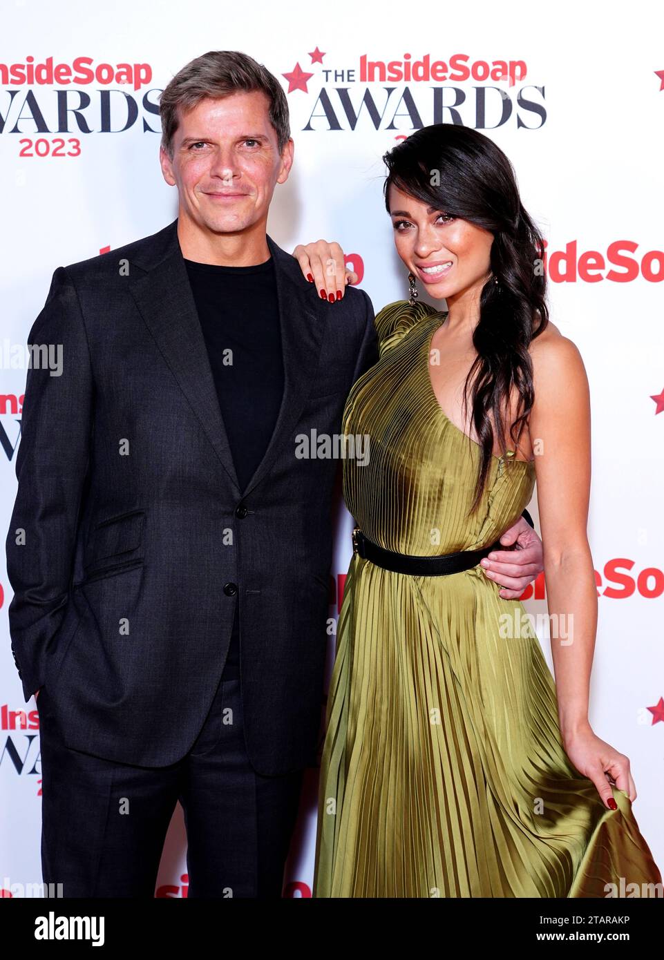 File photo dated 25/09/23 of Nigel Harman and Katya Jones attending the ...