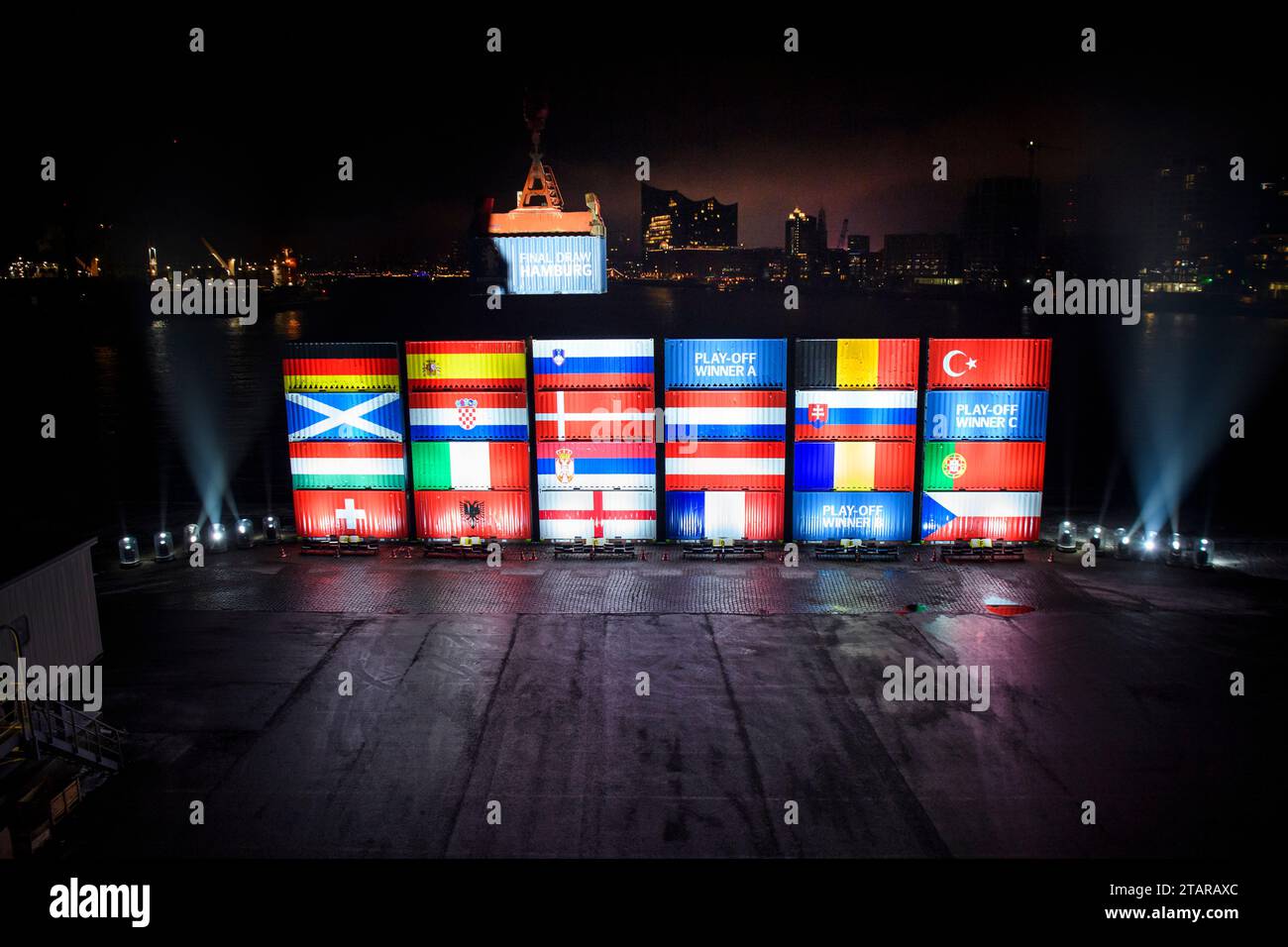 Hamburg, Germany. 02nd Dec, 2023. Soccer: European Championship, draw ...