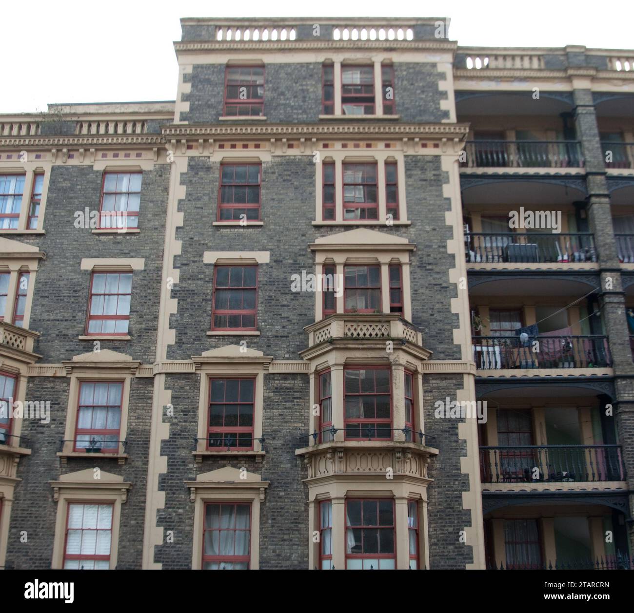 Early Social Housing, Bethnal Green, Tower Hamlets, London, UK Stock ...
