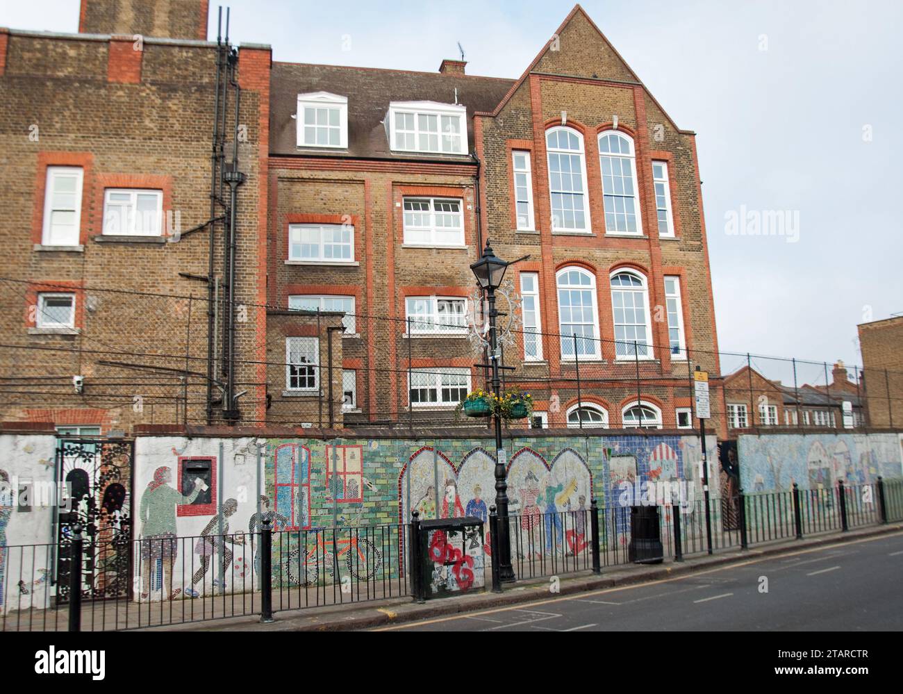 Columbia School, Bethnal Green, Tower Hamlets, London, UK - paintings ...