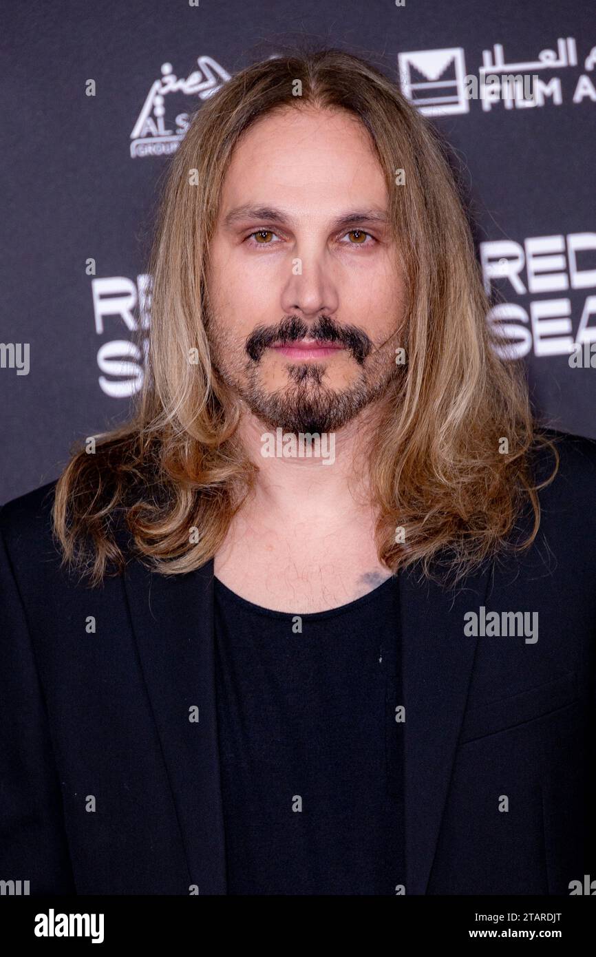 Marco Perego poses for photographers upon arrival at the premiere of ...