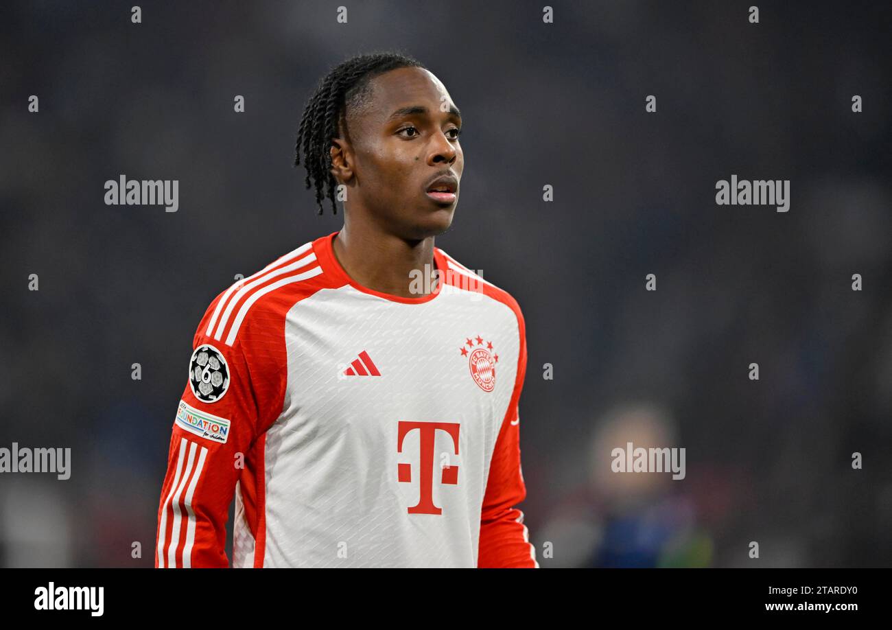 Mathys Tel FC Bayern Munich FCB (39) Champions League, Allianz Arena ...