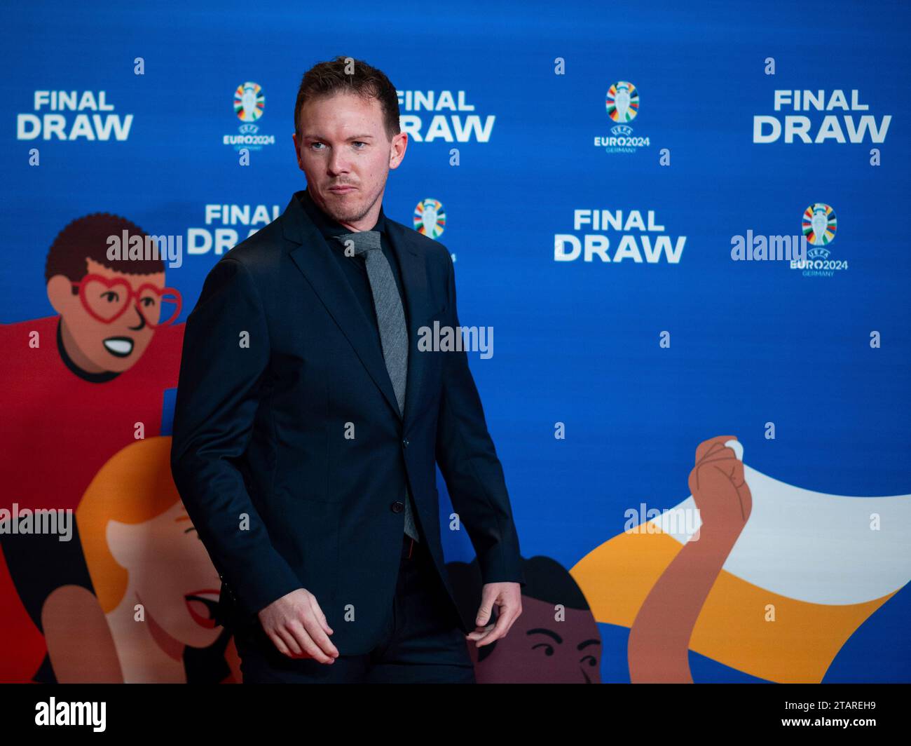 Julian Nagelsmann (Deutschland, Bundestrainer), Ankunft am roten ...