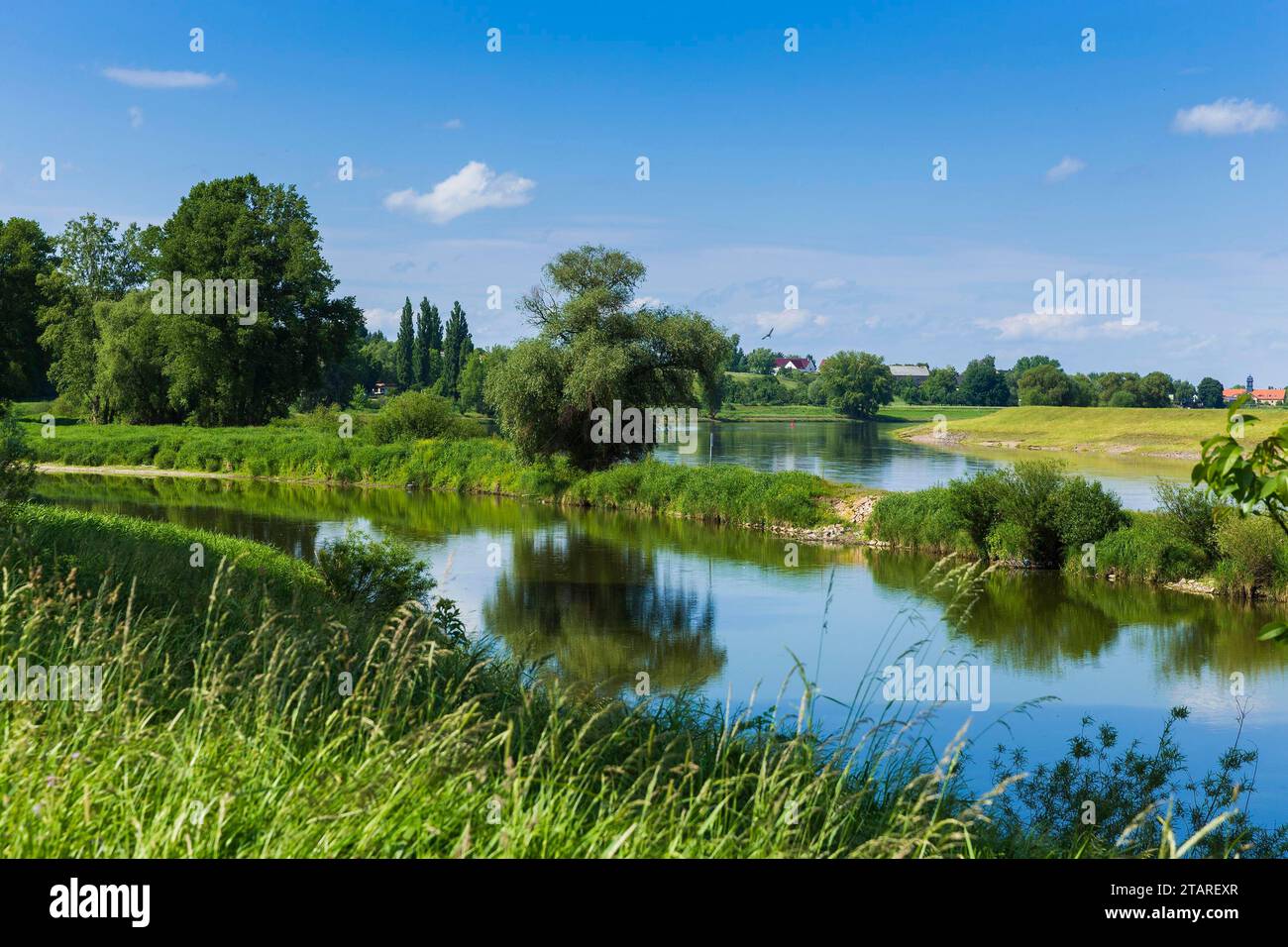 Elbe cycle route hi-res stock photography and images - Alamy