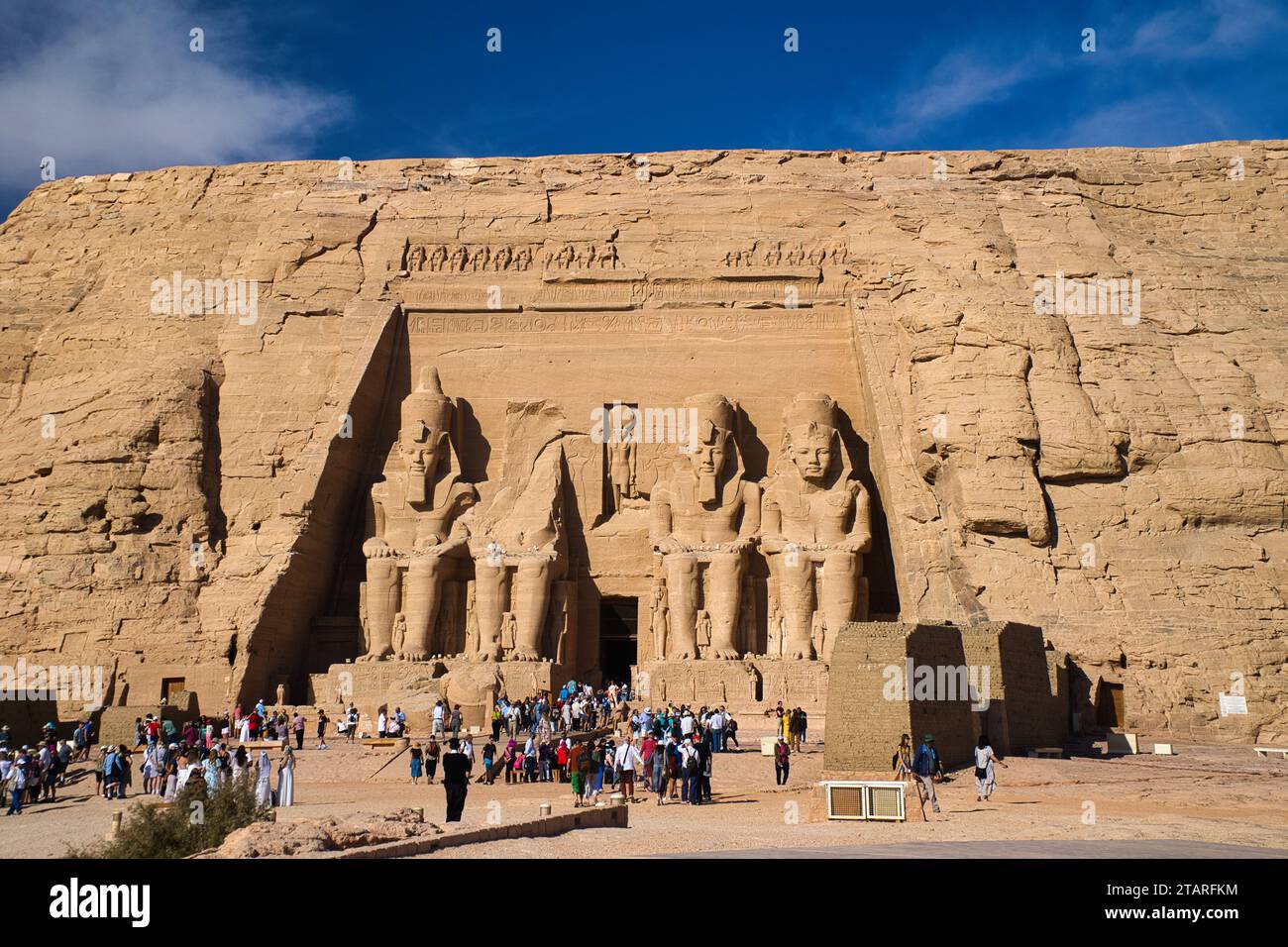 Abu Simbel, Aswan,Egypt: November 21,2022- A view of UNESCO heritage ...