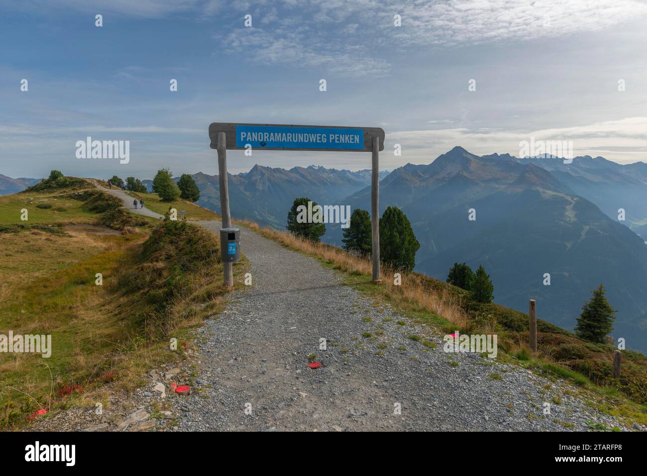 Panorama circular trail Penken, Penkenjoch (2) (095m), hiking trail ...