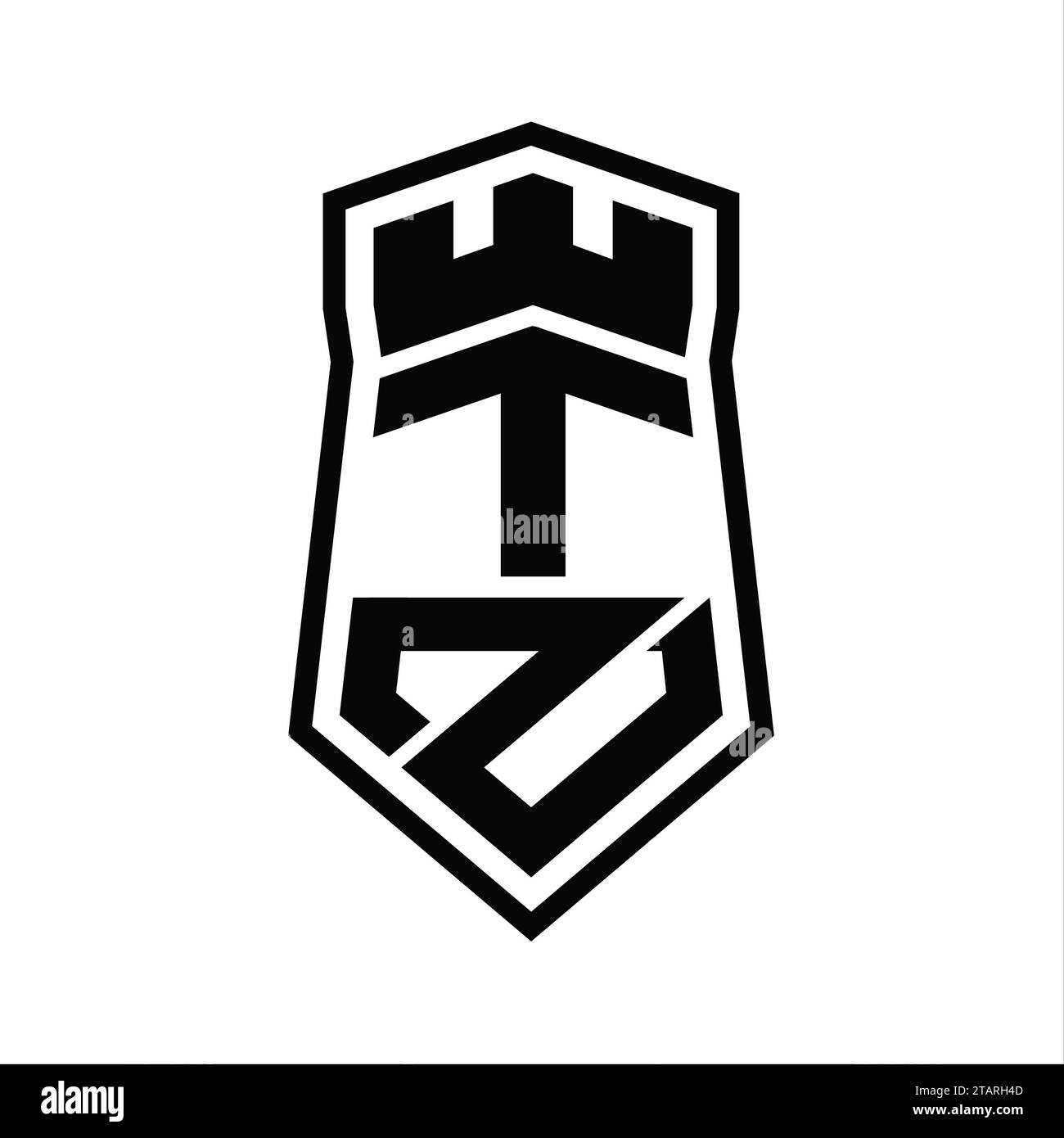 Tz gaming logo hi-res stock photography and images - Alamy