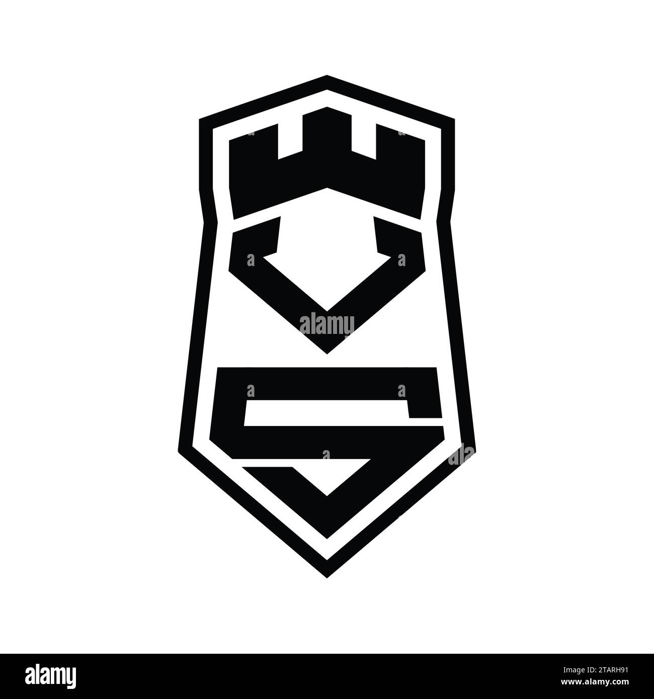 Vs letter logo design Cut Out Stock Images & Pictures - Alamy