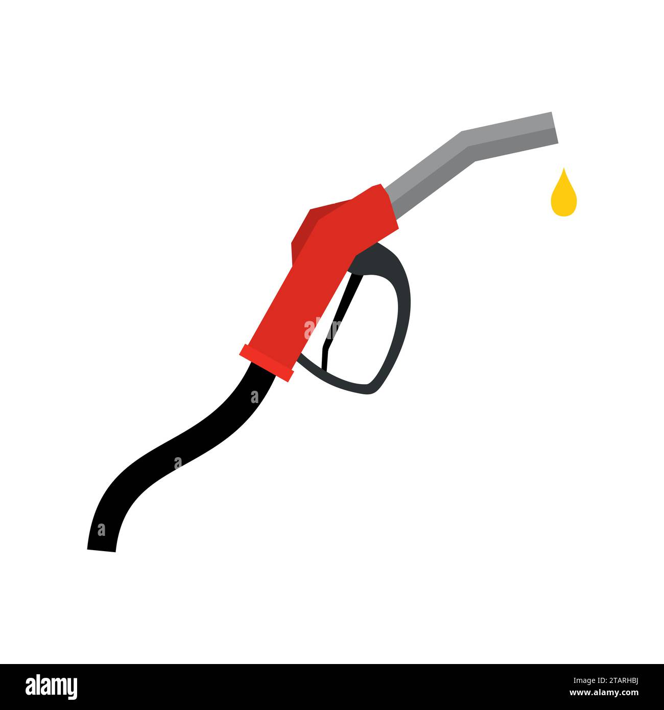 Fuel pump icon isolated on white background. Petrol gas station sign ...