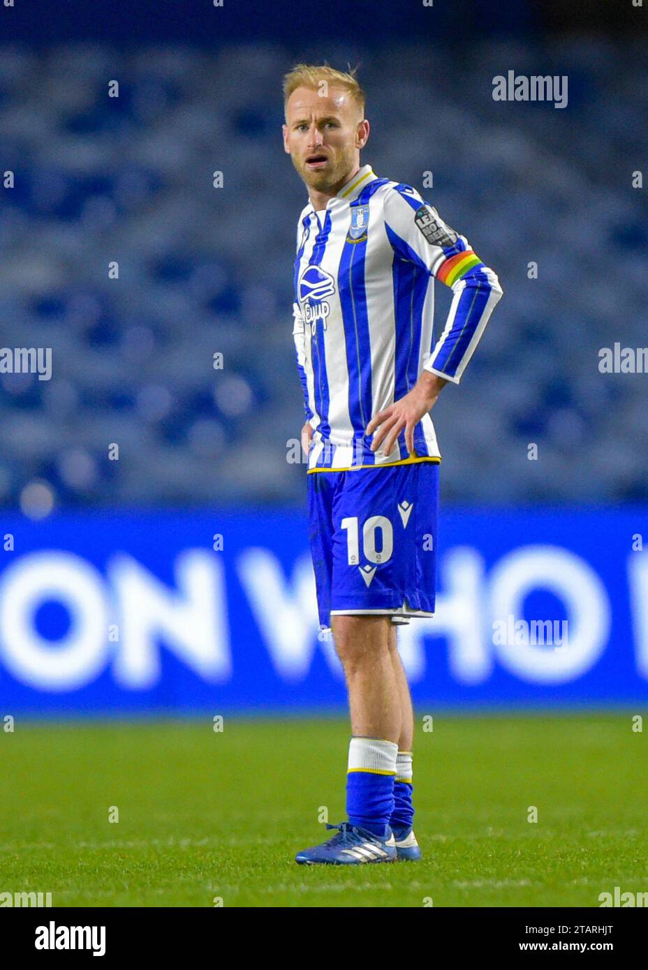 Barry Bannan #10 of Sheffield Wednesday during the Sky Bet Championship ...