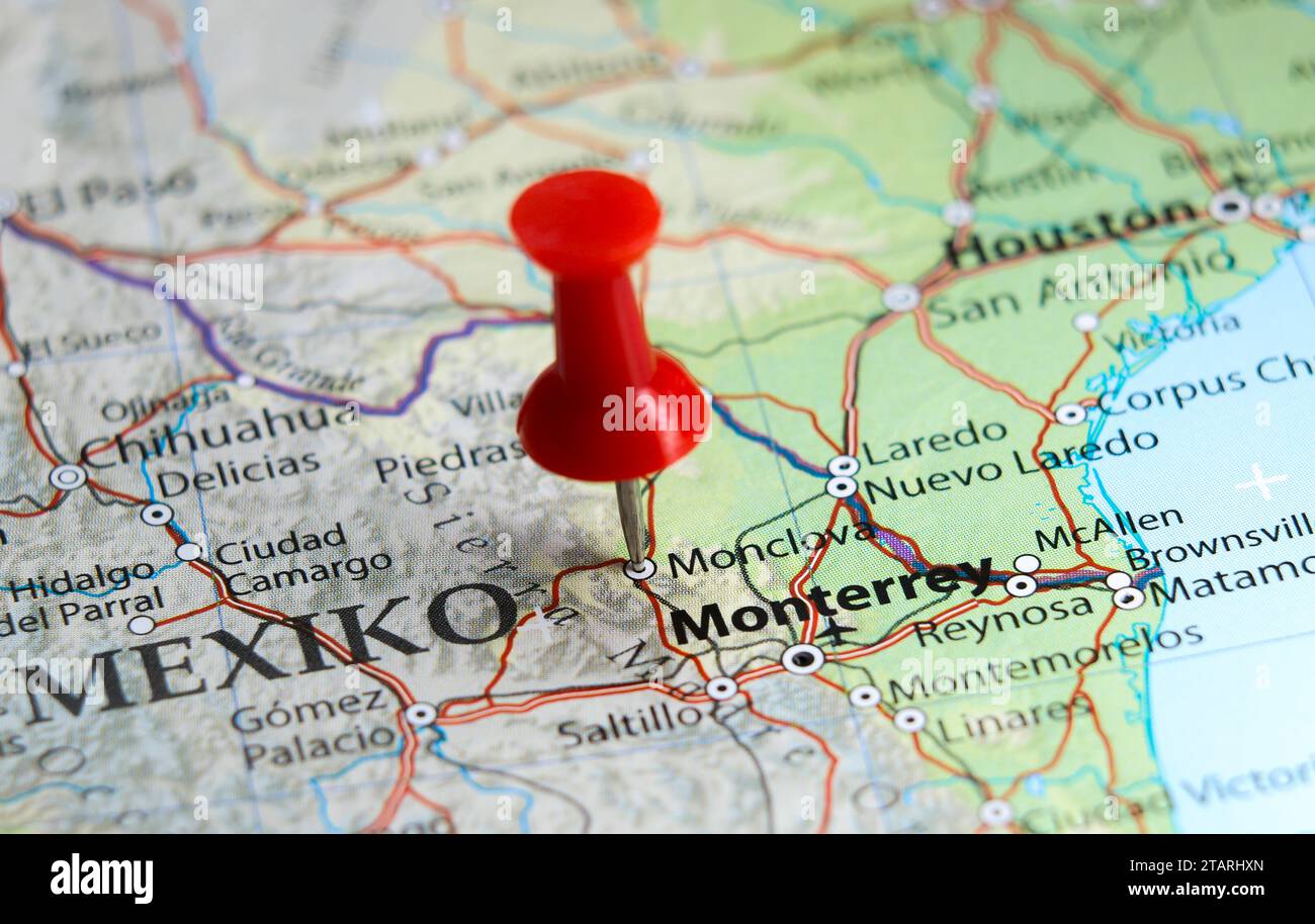 Monclova map hi-res stock photography and images - Alamy