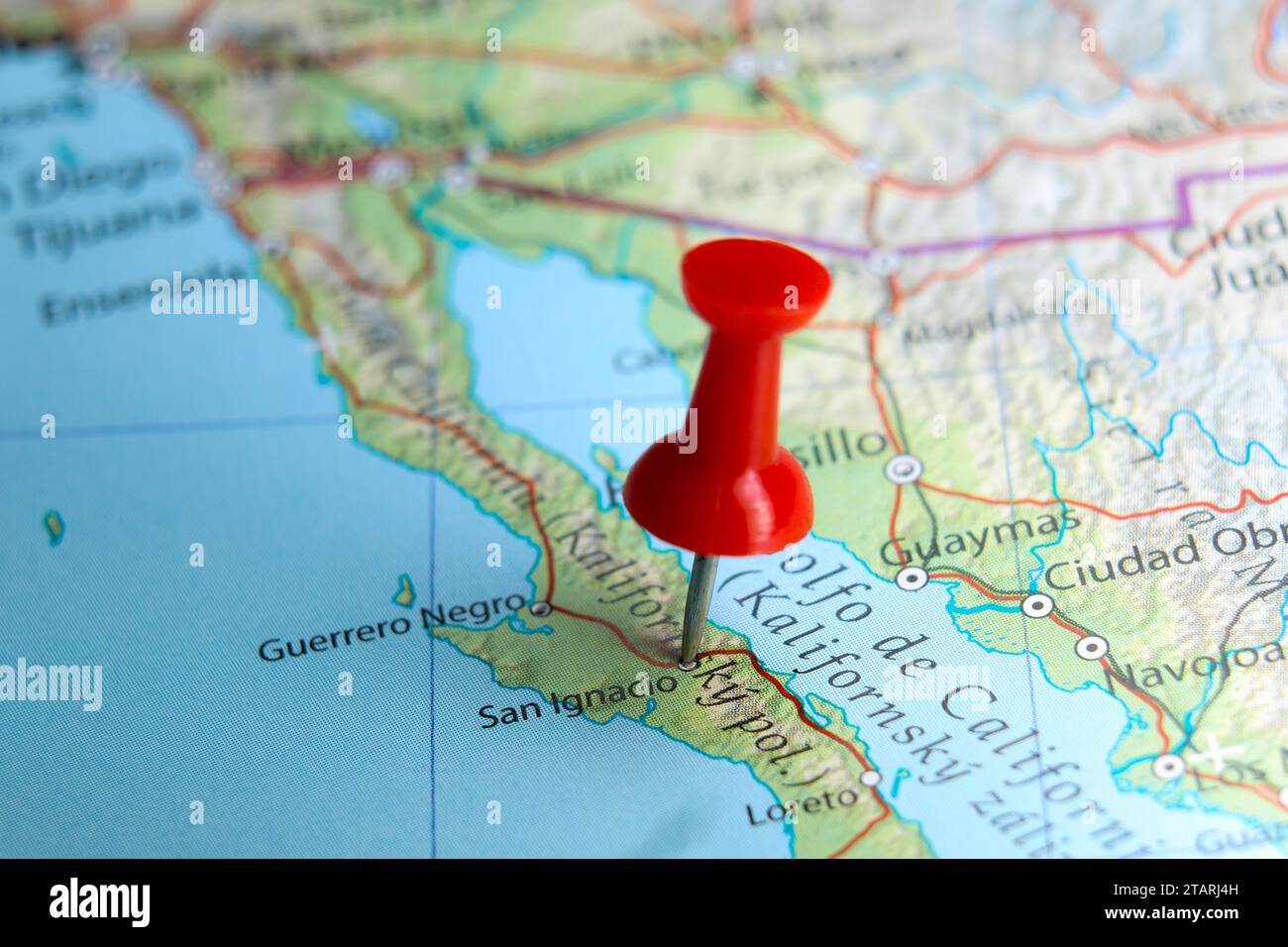 Sur america political map hi-res stock photography and images - Alamy