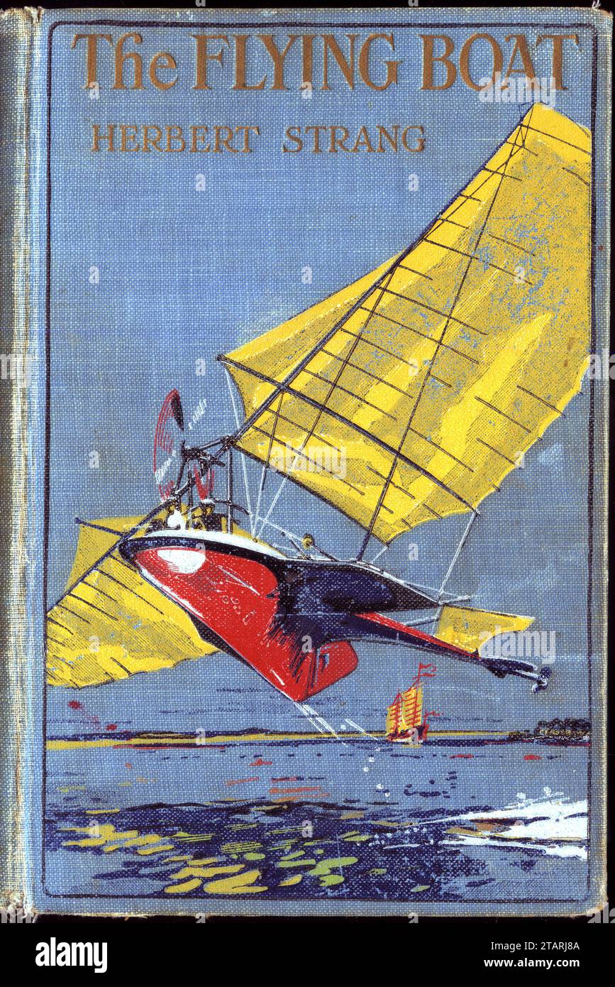 Antique illustration flying boat hi-res stock photography and images ...