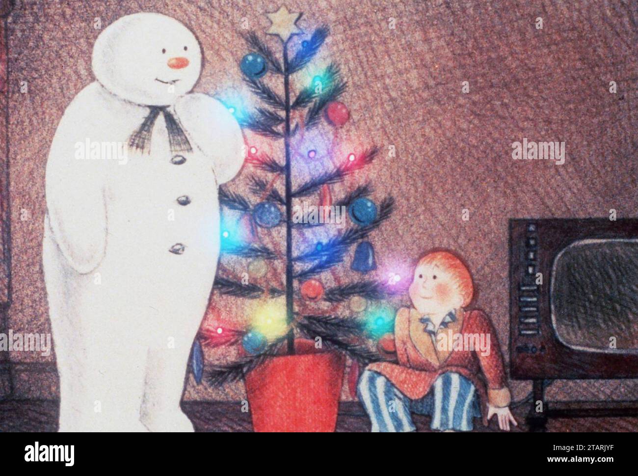 THE SNOWMAN 1982 TVC London, Channel 4 animated film based on the ...