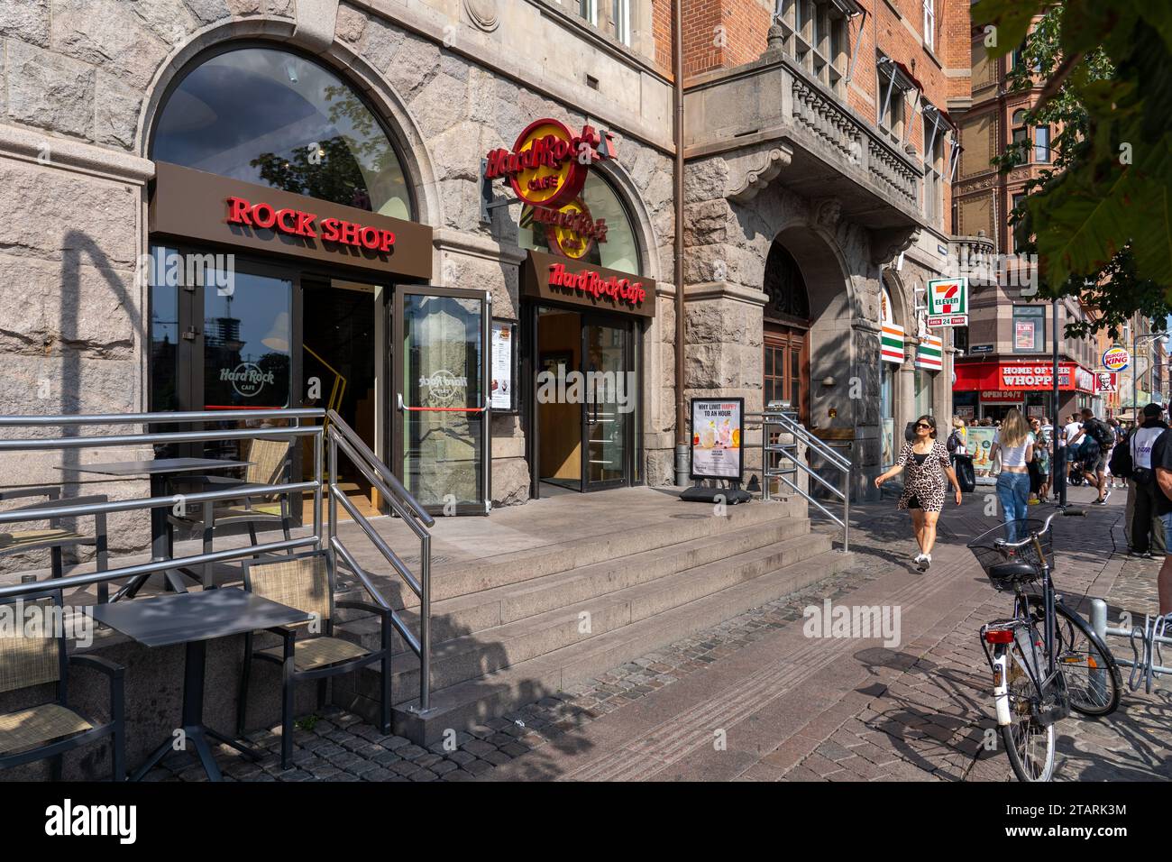 Hard Rock Cafe in Copenhagen Stock Photo - Alamy