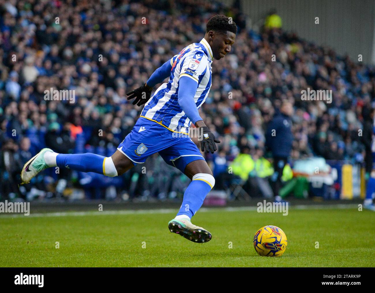 Di'Shon Bernard #17 of Sheffield Wednesday during the Sky Bet ...
