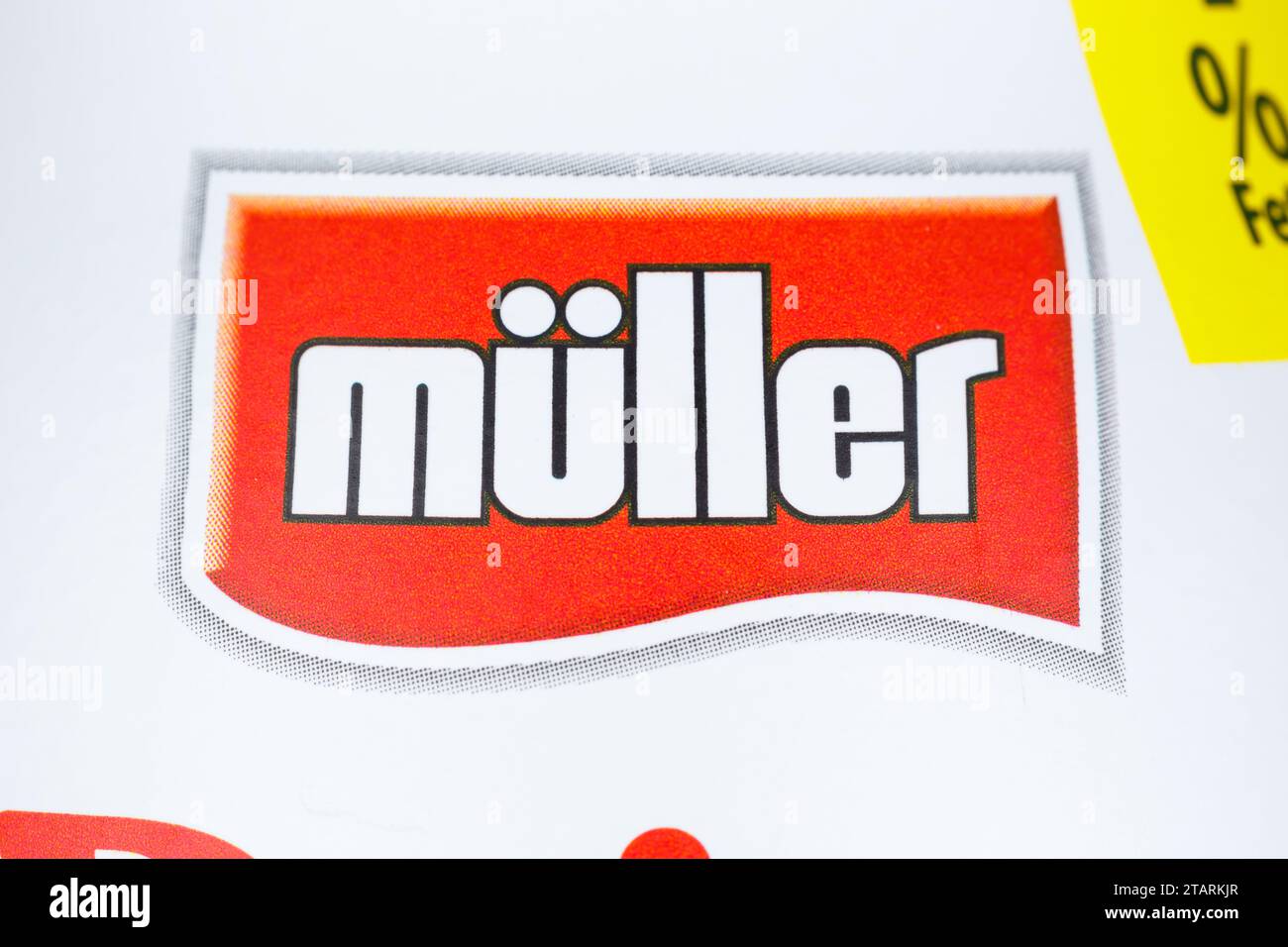 Stuttgart, Germany - April 11, 2023: Logo Of The Company Theo Müller ...