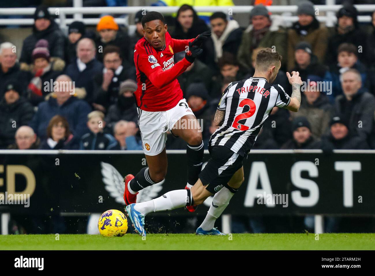 2nd December 2023; St James' Park, Newcastle, England; Premier League ...