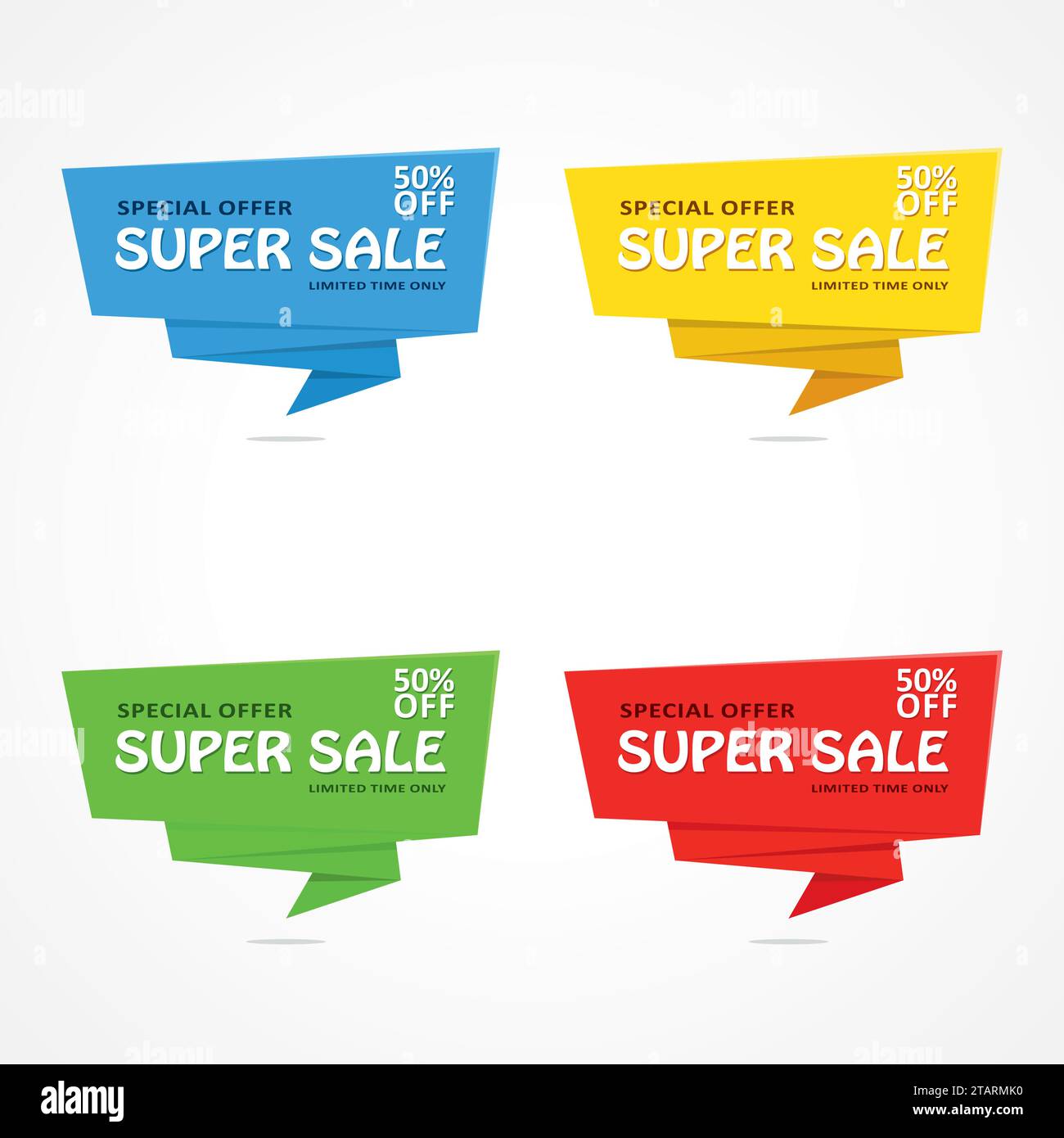 Super Sale banner template desing on white background. Best offer ...