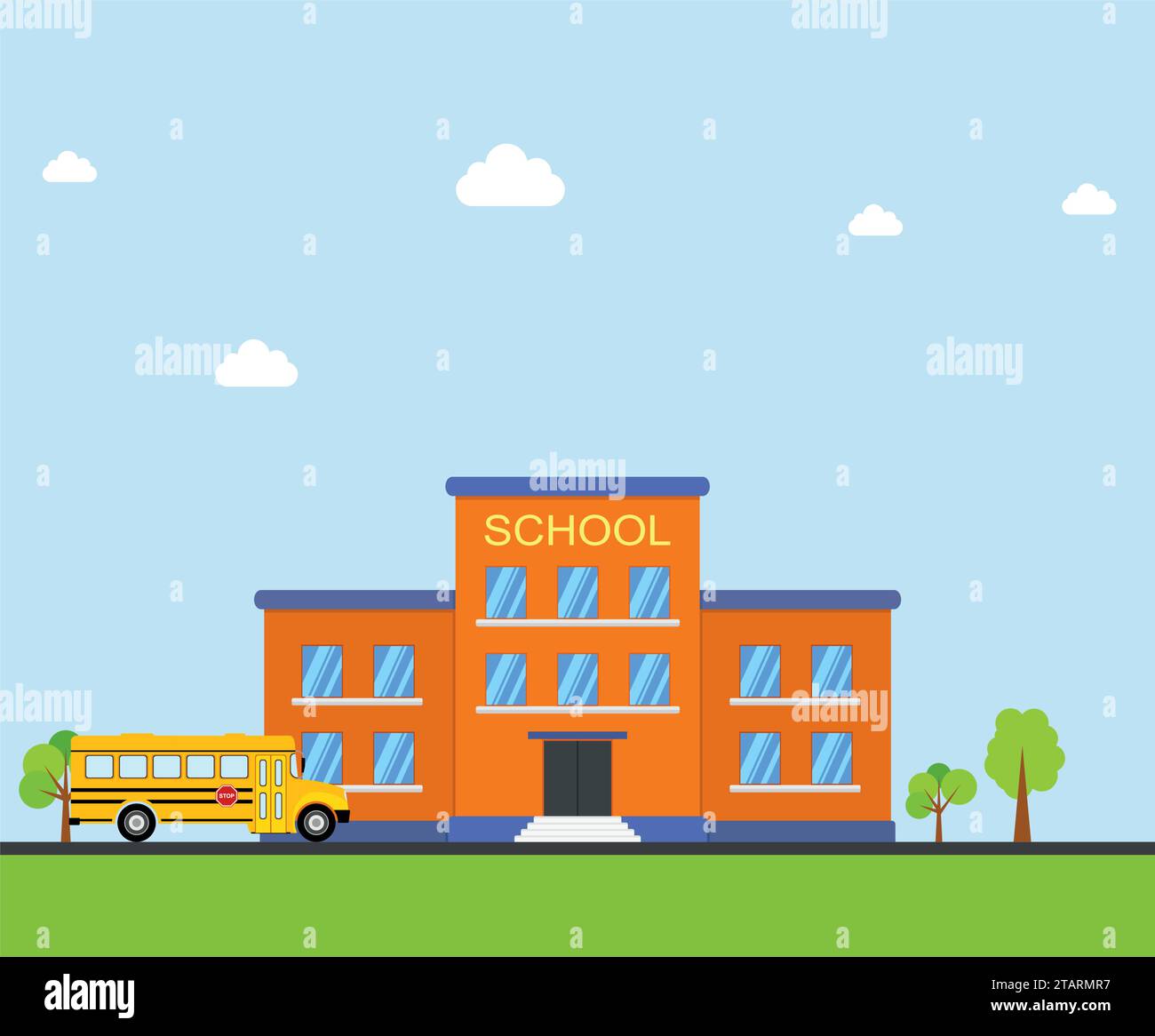City building trees icon Stock Vector Images - Alamy