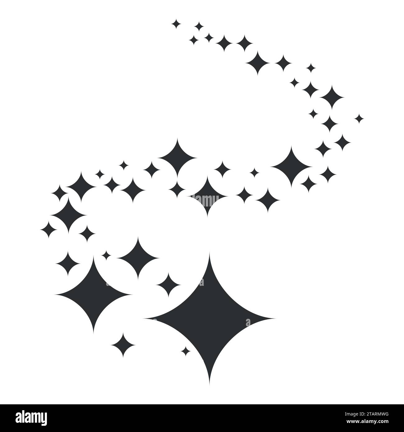 White Sparkle Clipart