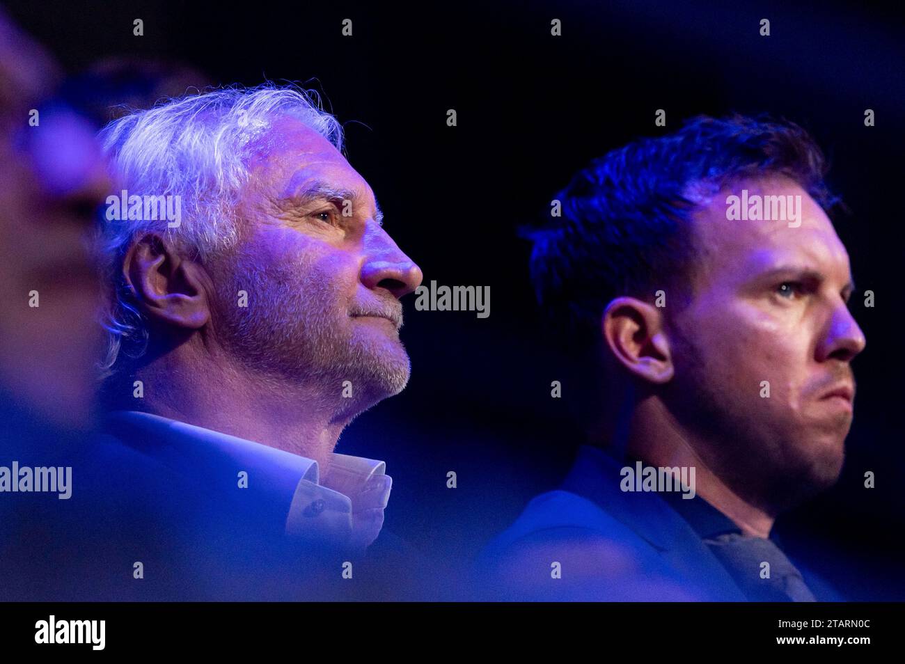 Rudi Völler (Deutschland, Sportdirektor Nationalmannschaft), Julian ...