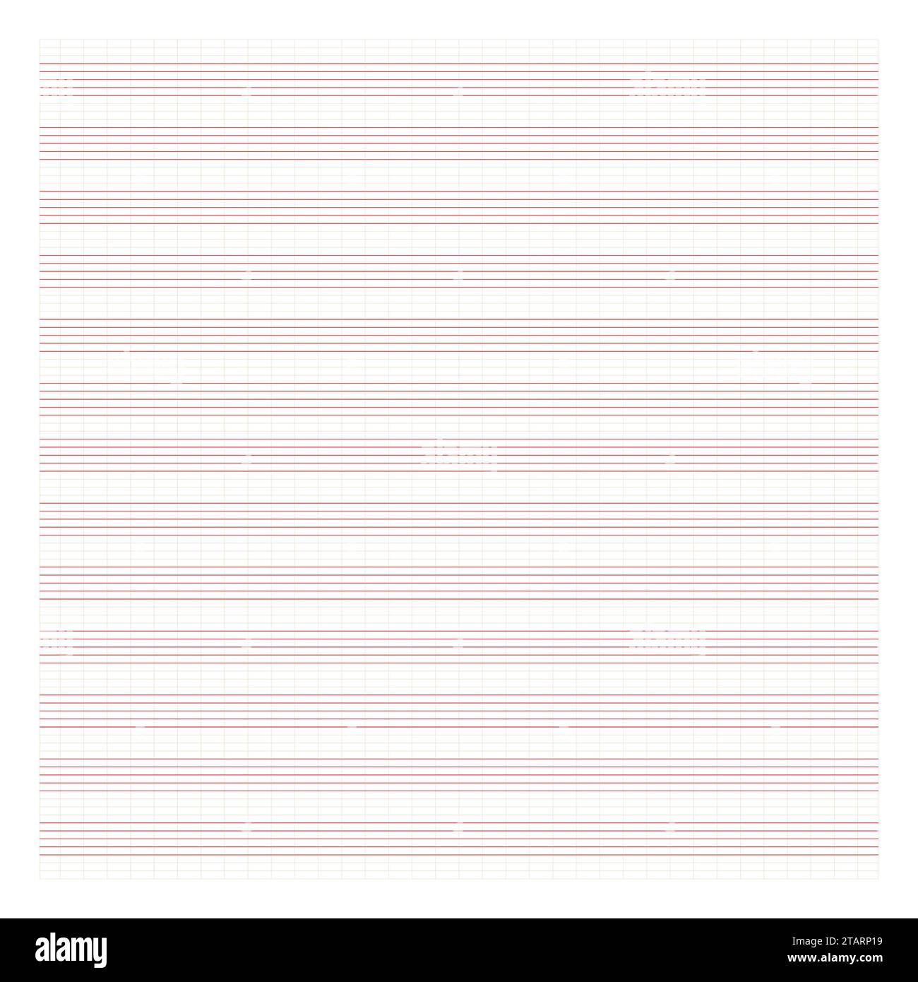 Graph paper. Printable grid paper with stave on a white background. A ...