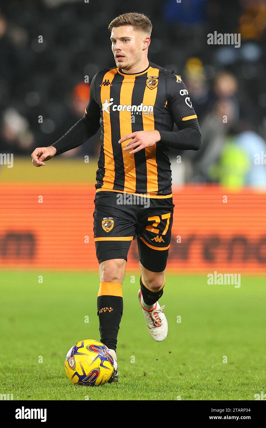 Regan Slater of Hull City during the Sky Bet Championship match Hull ...