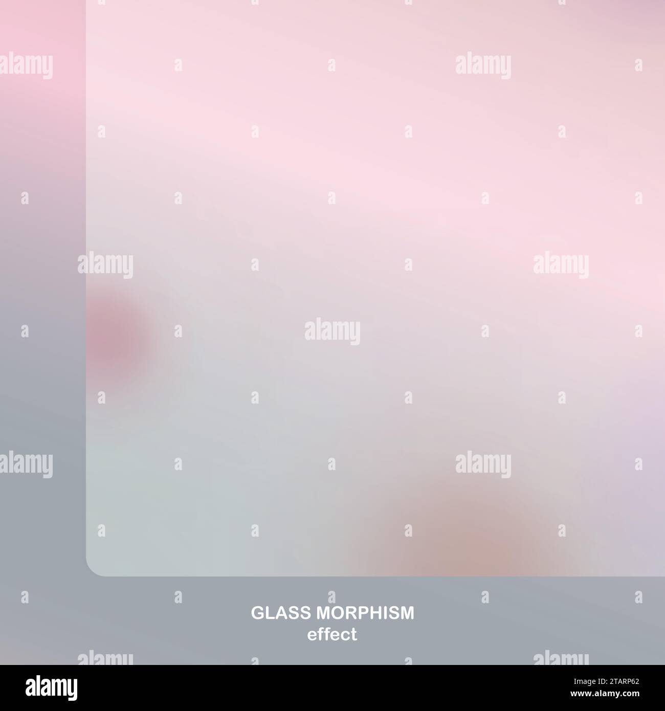 Modern background with glass morphism vector effect. Transparent glass ...