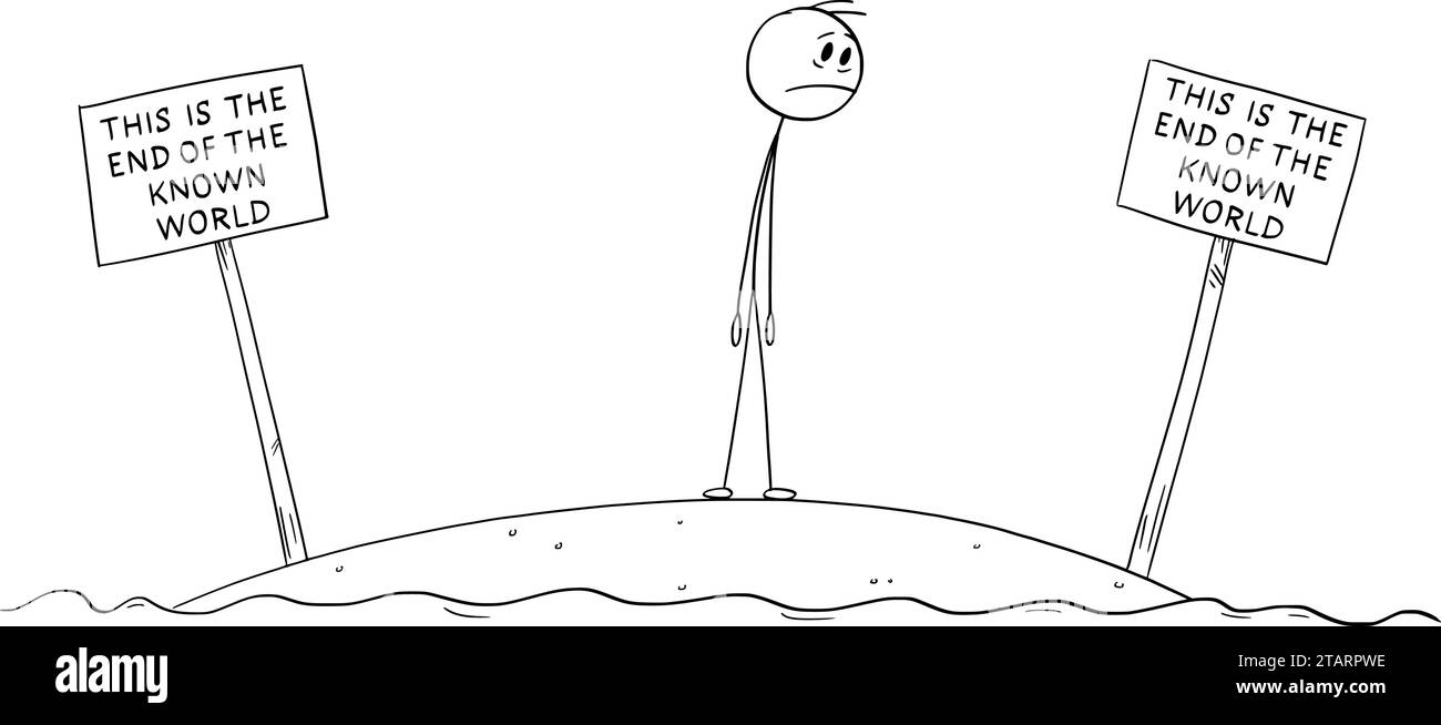 Businessman or Person Limited by Unknown, Vector Cartoon Stick Figure ...