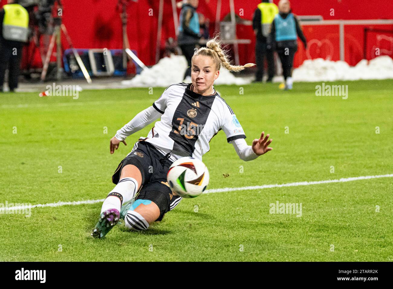 Rostock, Deutschland 01. Dezember 2023: Womens Nation League - 2023/2024 - Deutschland vs ...