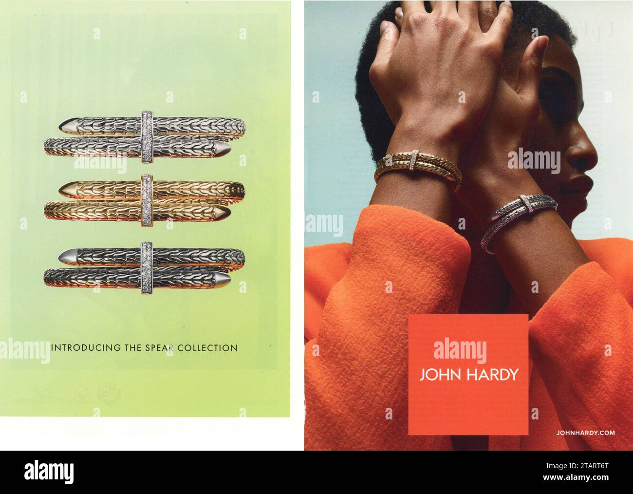 Vogue October 2023 magazine issue advert, USA Stock Photo - Alamy