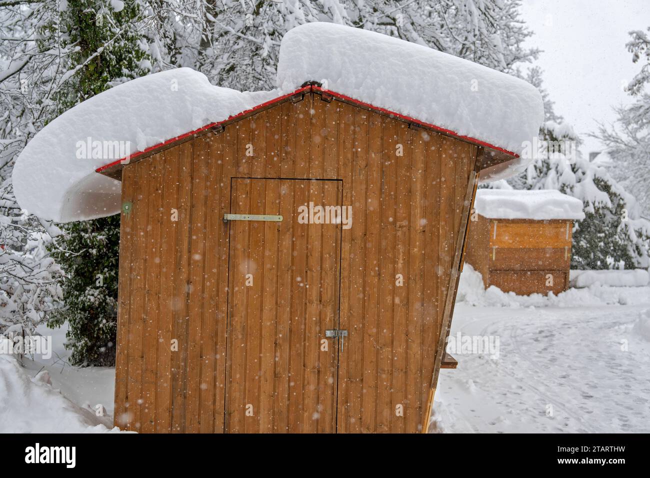 Schnee walze hi-res stock photography and images - Alamy