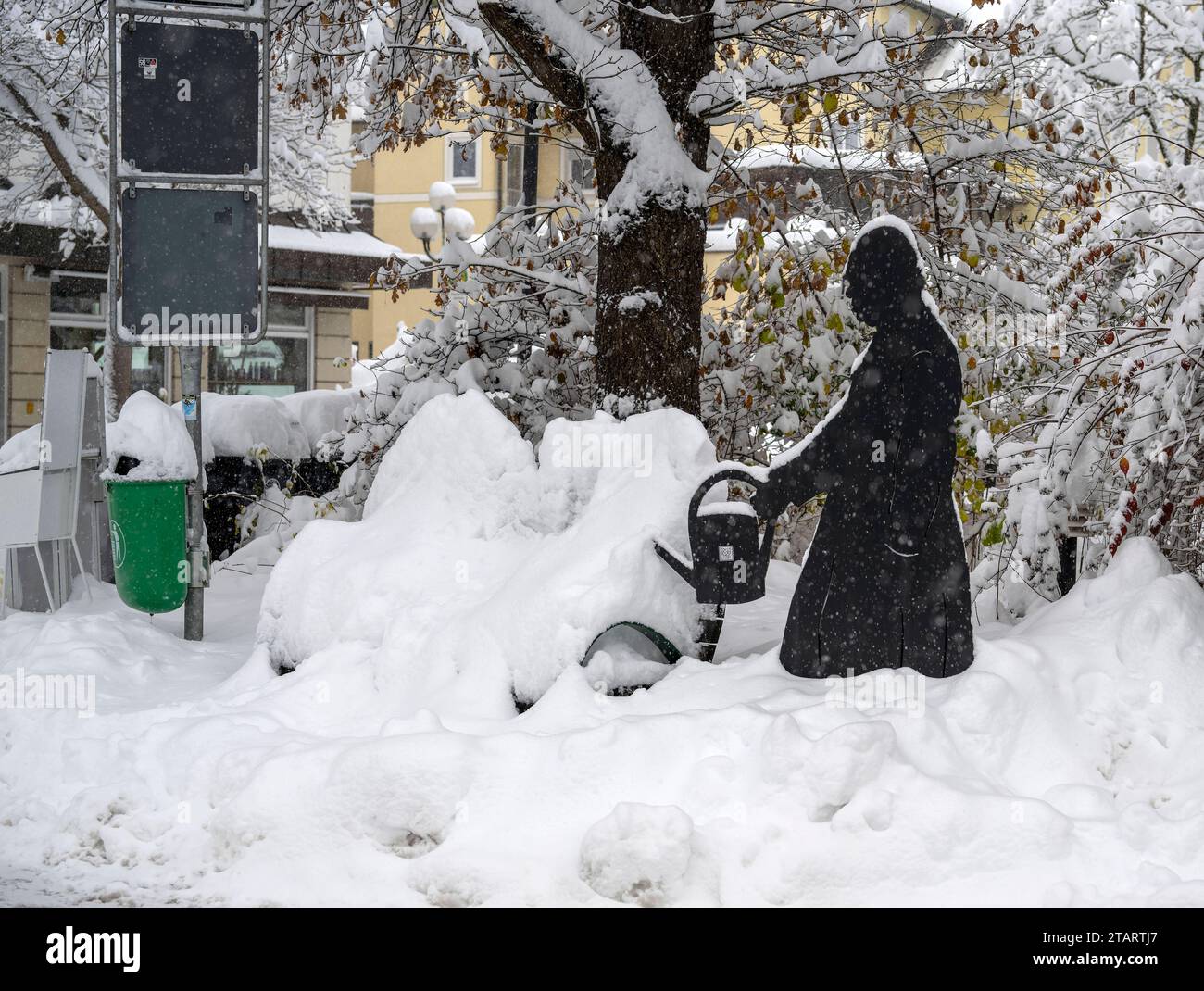 Schnee walze hi-res stock photography and images - Alamy