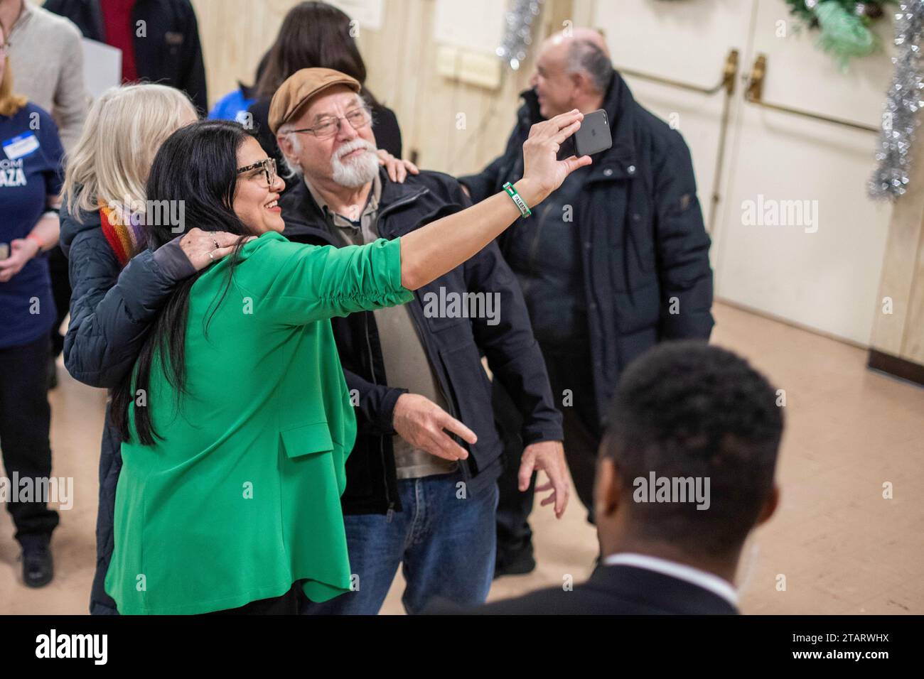 Dearborn, Michigan, USA. 2nd Dec, 2023. Congresswoman Rashida Tlaib ...