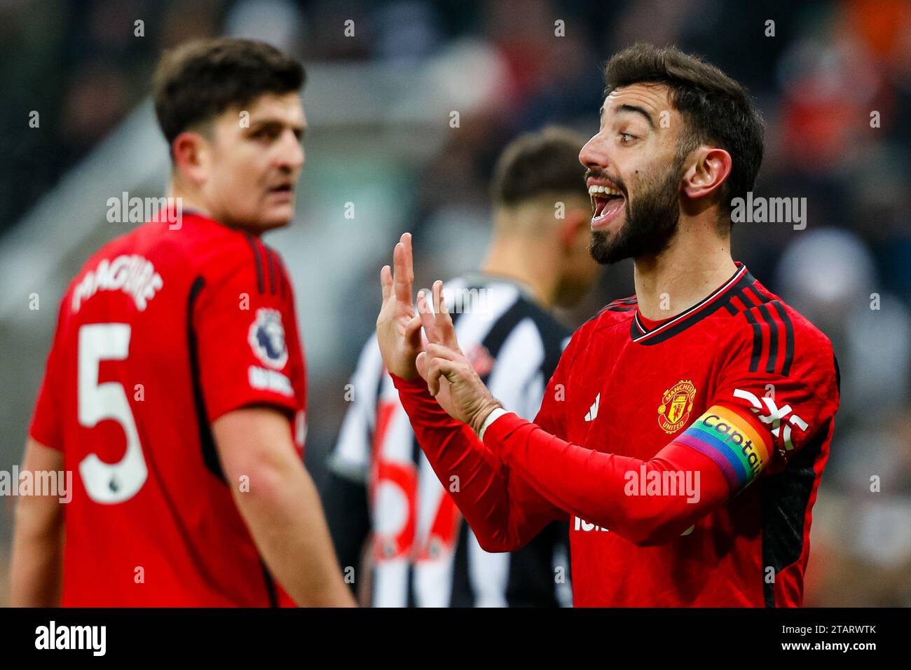 2nd December 2023; St James' Park, Newcastle, England; Premier League ...