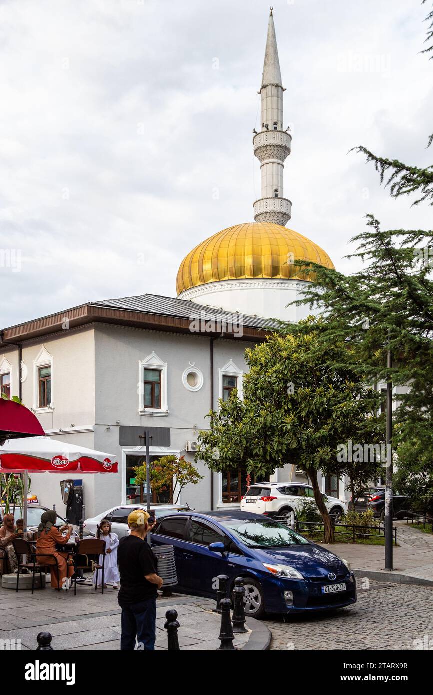 Batumi, Georgia - September 16, 2023: Orta Jame mosque in downtown of ...